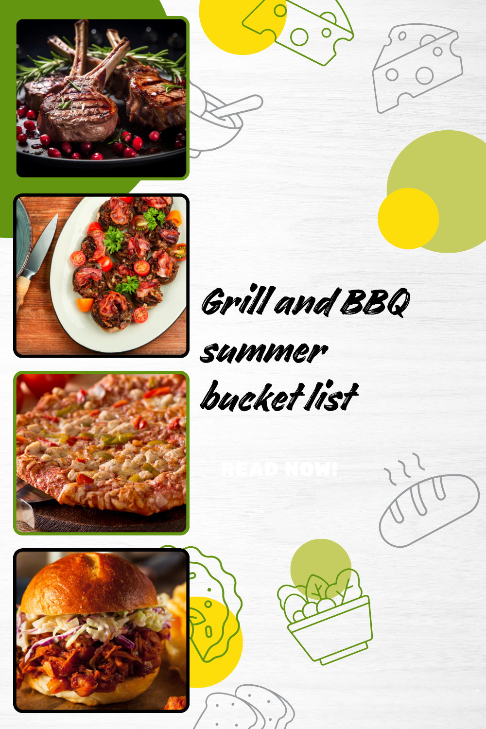 Grill and BBQ Summer Bucket List – MACIJI